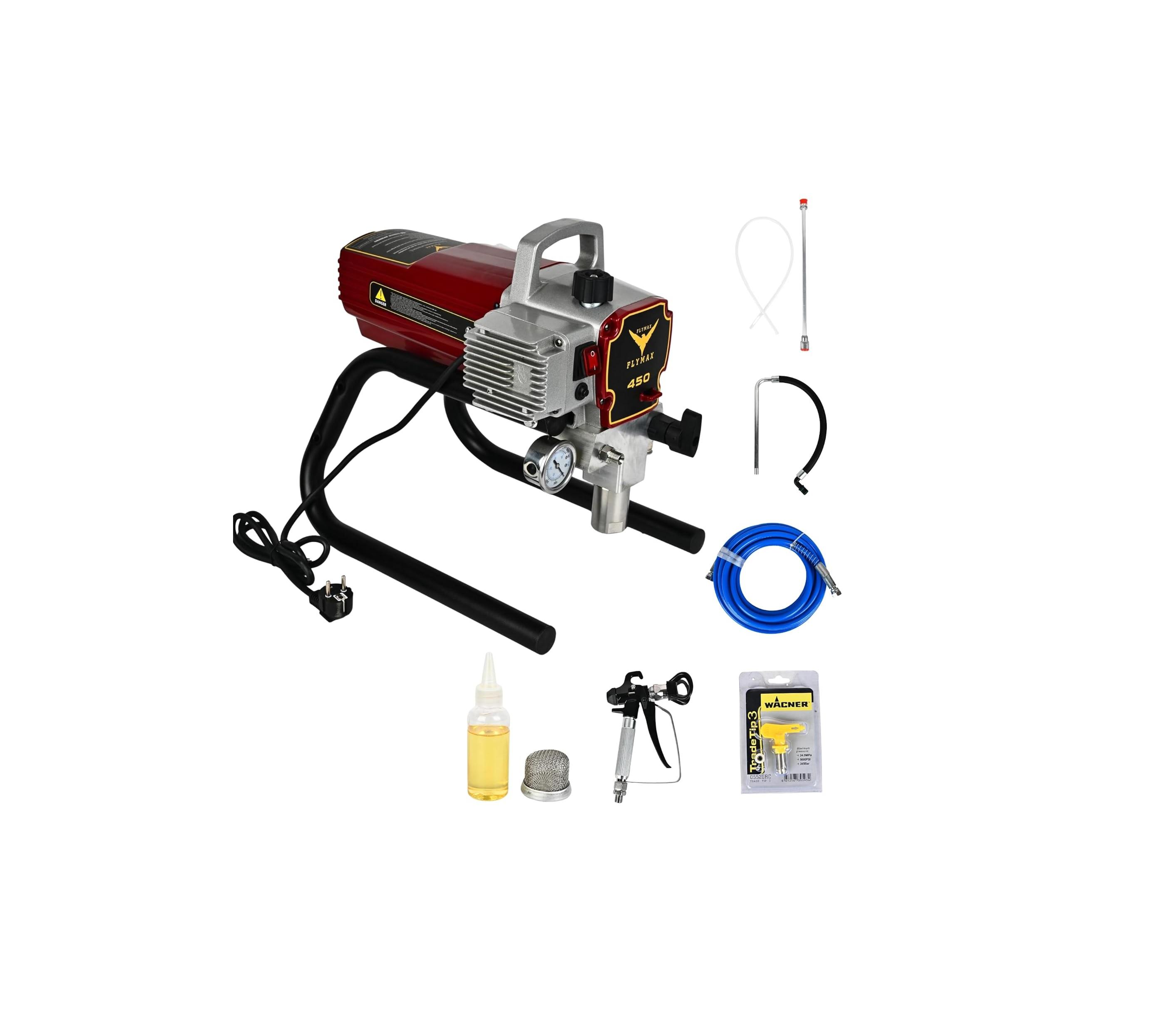 FLYMAX 2000W Airless Paint Spray Machine (R-450) | 3000 PSI High ...