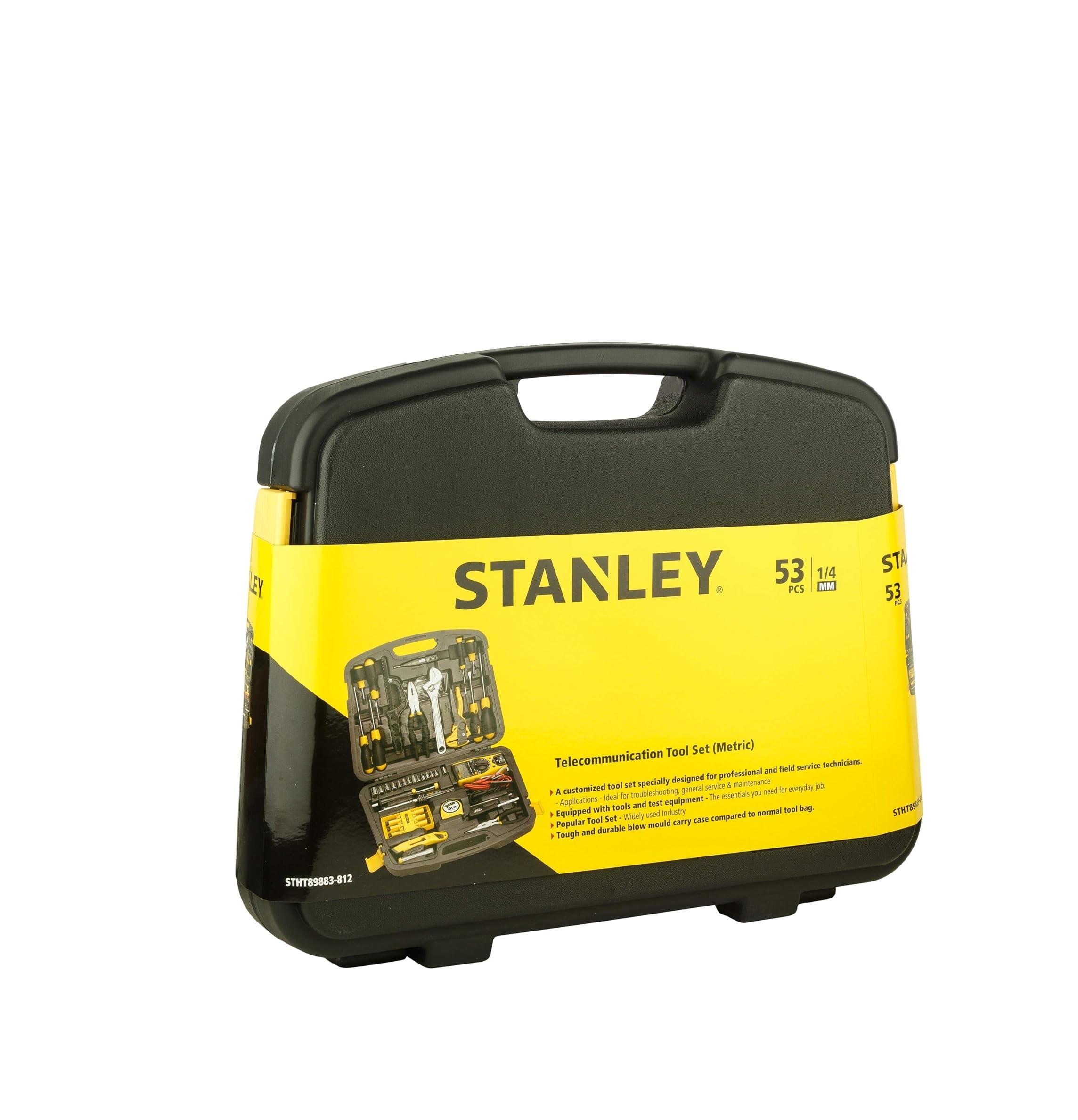 STANLEY TELECOM-KIT 53 Pcs Telecommunication Tool Set | Networking ...
